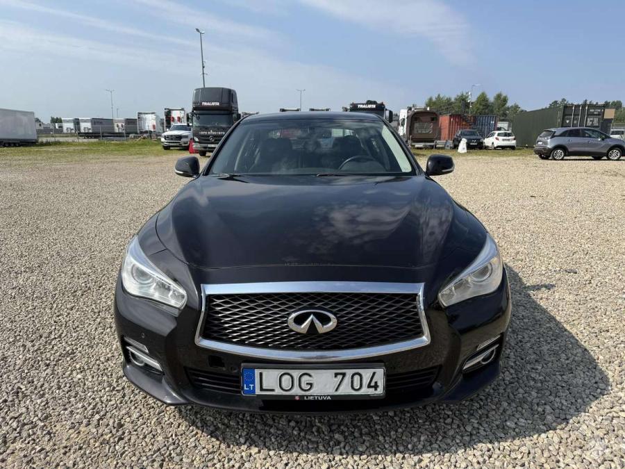 Melns Infiniti Q50 2014 Viļņa, ar dzinēja tilpumu 2.20 L un nobraukumu 181 tūkst. km par 3300 €, foto 4 vietnē AUTOMOTO.COM.LV