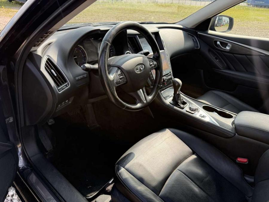 Melns Infiniti Q50 2014 Viļņa, ar dzinēja tilpumu 2.20 L un nobraukumu 181 tūkst. km par 3300 €, foto 16 vietnē AUTOMOTO.COM.LV