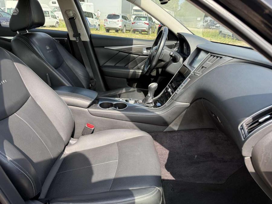 Melns Infiniti Q50 2014 Viļņa, ar dzinēja tilpumu 2.20 L un nobraukumu 181 tūkst. km par 3300 €, foto 20 vietnē AUTOMOTO.COM.LV