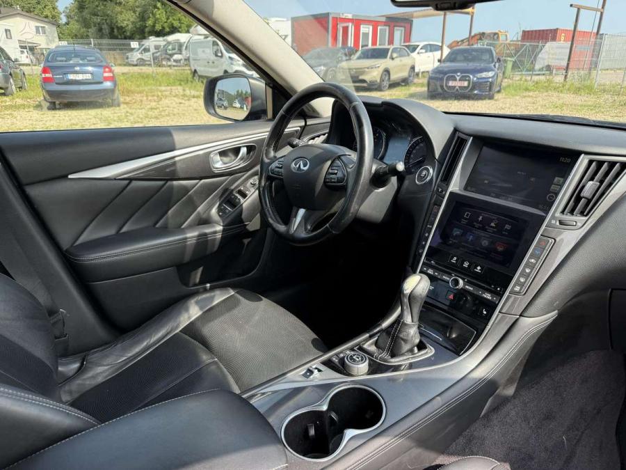 Melns Infiniti Q50 2014 Viļņa, ar dzinēja tilpumu 2.20 L un nobraukumu 181 tūkst. km par 3300 €, foto 22 vietnē AUTOMOTO.COM.LV