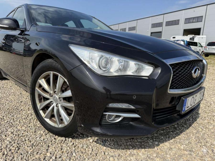 Melns Infiniti Q50 2014 Viļņa, ar dzinēja tilpumu 2.20 L un nobraukumu 181 tūkst. km par 3300 €, foto 39 vietnē AUTOMOTO.COM.LV