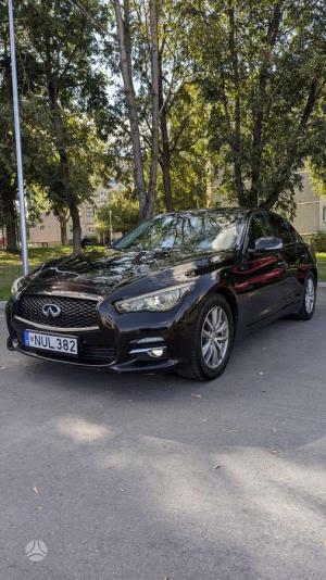 Black Infiniti Q50 2015 in Siauliai, with an engine capacity of 2.14 L and mileage of 244 thousand km for 6300 €, photo  on AUTOMOTO.COM.LV