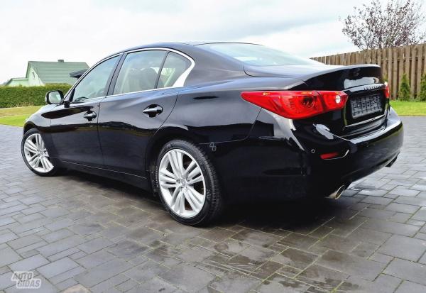 Melns Infiniti Q50 2016 Viļņa, ar dzinēja tilpumu 2.20 L un nobraukumu 240 tūkst. km par 9650 €, foto 3 vietnē AUTOMOTO.COM.LV