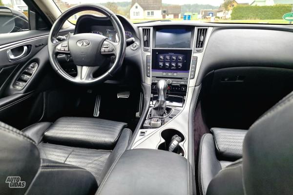 Melns Infiniti Q50 2016 Viļņa, ar dzinēja tilpumu 2.20 L un nobraukumu 240 tūkst. km par 9650 €, foto 7 vietnē AUTOMOTO.COM.LV