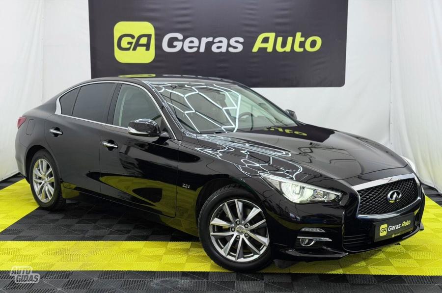 Melns Infiniti Q50 2016 Avižieniai, ar dzinēja tilpumu 2.10 L un nobraukumu 216 tūkst. km par 7990 €, foto 3 vietnē AUTOMOTO.COM.LV