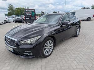 Melns Infiniti Q50 2016 Tauragė, ar dzinēja tilpumu 2.14 L un nobraukumu 231 tūkst. km par 6900 €, foto  vietnē AUTOMOTO.COM.LV
