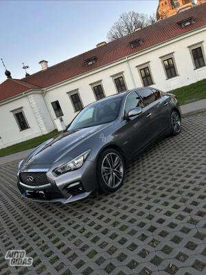 Pelēks Infiniti Q50 2014 Kauņa, ar dzinēja tilpumu 3.50 L un nobraukumu 146 tūkst. km par 12600 €, foto  vietnē AUTOMOTO.COM.LV