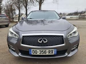 Grey Infiniti Q50 2015 in Siauliai, with an engine capacity of 2.10 L and mileage of 255 thousand km for 6950 €, photo 2 on AUTOMOTO.COM.LV