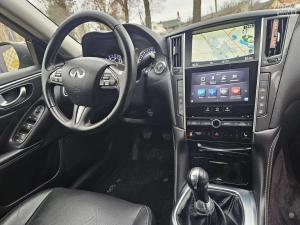 Grey Infiniti Q50 2015 in Siauliai, with an engine capacity of 2.10 L and mileage of 255 thousand km for 6950 €, photo 17 on AUTOMOTO.COM.LV