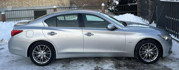 Pelēks Infiniti Q50 2015 Utena, ar dzinēja tilpumu 2.14 L un nobraukumu 51 tūkst. km par 11900 €, foto 5 vietnē AUTOMOTO.COM.LV