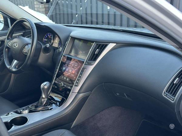 Pelēks Infiniti Q50 2015 Utena, ar dzinēja tilpumu 2.14 L un nobraukumu 51 tūkst. km par 11900 €, foto 11 vietnē AUTOMOTO.COM.LV