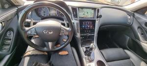 Grey Infiniti Q50 2015 in Kaunas, with an engine capacity of 2.14 L and mileage of 240 thousand km for 7000 €, photo 10 on AUTOMOTO.COM.LV