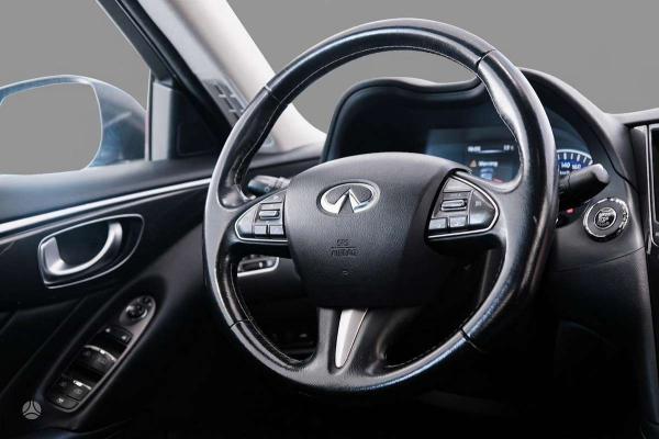 Pelēks Infiniti Q50 2015 Kauņa, ar dzinēja tilpumu 2.20 L un nobraukumu 219 tūkst. km par 6990 €, foto 8 vietnē AUTOMOTO.COM.LV