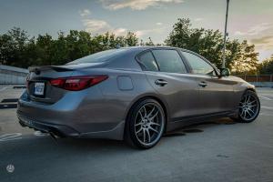 Pelēks Infiniti Q50 2016 Kauņa, ar dzinēja tilpumu 3.00 L un nobraukumu 48 tūkst. km par 14300 €, foto 3 vietnē AUTOMOTO.COM.LV