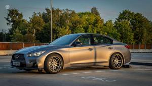 Pelēks Infiniti Q50 2016 Kauņa, ar dzinēja tilpumu 3.00 L un nobraukumu 48 tūkst. km par 14300 €, foto 6 vietnē AUTOMOTO.COM.LV