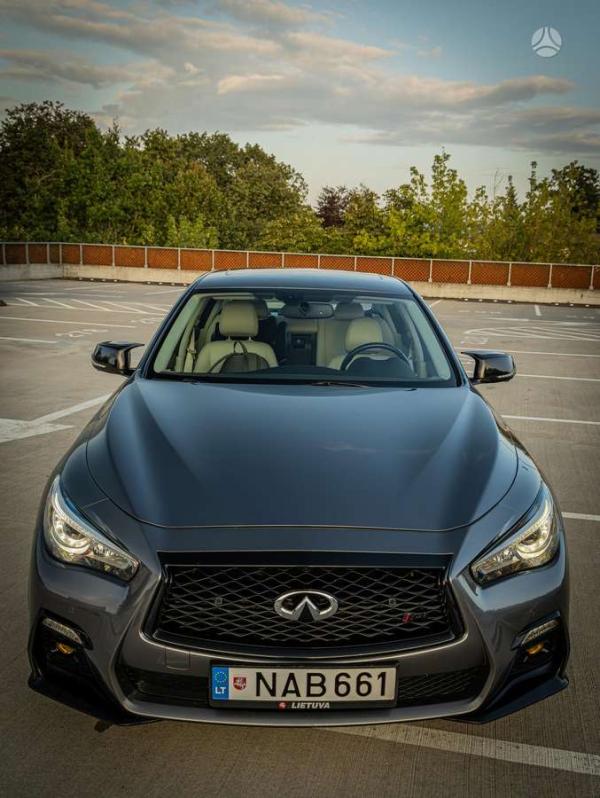 Pelēks Infiniti Q50 2016 Kauņa, ar dzinēja tilpumu 3.00 L un nobraukumu 48 tūkst. km par 14300 €, foto 11 vietnē AUTOMOTO.COM.LV