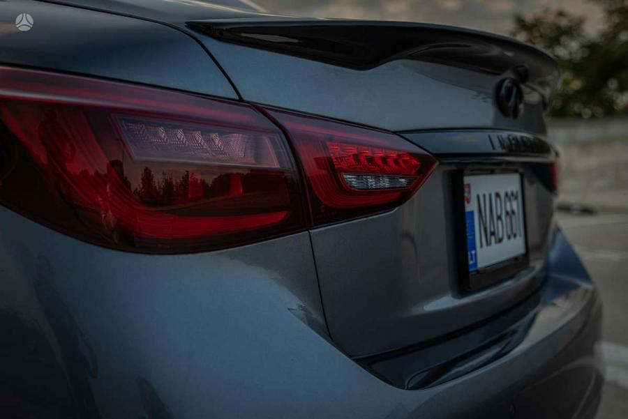 Pelēks Infiniti Q50 2016 Kauņa, ar dzinēja tilpumu 3.00 L un nobraukumu 48 tūkst. km par 14300 €, foto 14 vietnē AUTOMOTO.COM.LV