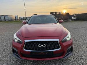 Sarkans Infiniti Q50 2017 Viļņa, ar dzinēja tilpumu 3.00 L un nobraukumu 129 tūkst. km par 10500 €, foto 4 vietnē AUTOMOTO.COM.LV