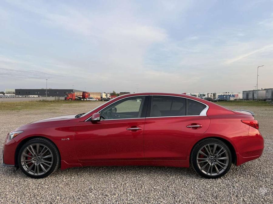 Sarkans Infiniti Q50 2017 Viļņa, ar dzinēja tilpumu 3.00 L un nobraukumu 129 tūkst. km par 10500 €, foto 8 vietnē AUTOMOTO.COM.LV