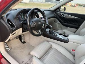 Sarkans Infiniti Q50 2017 Viļņa, ar dzinēja tilpumu 3.00 L un nobraukumu 129 tūkst. km par 10500 €, foto 18 vietnē AUTOMOTO.COM.LV