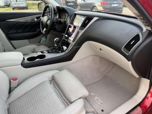 Sarkans Infiniti Q50 2017 Viļņa, ar dzinēja tilpumu 3.00 L un nobraukumu 129 tūkst. km par 10500 €, foto 19 vietnē AUTOMOTO.COM.LV