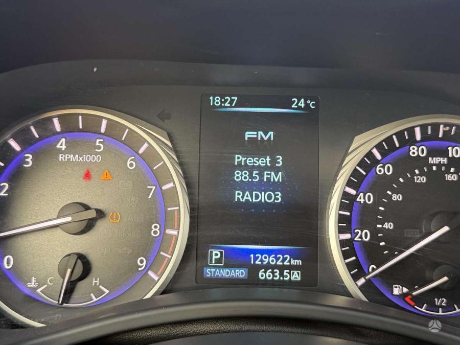 Sarkans Infiniti Q50 2017 Viļņa, ar dzinēja tilpumu 3.00 L un nobraukumu 129 tūkst. km par 10500 €, foto 28 vietnē AUTOMOTO.COM.LV