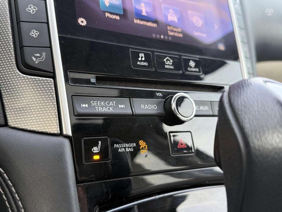 Sarkans Infiniti Q50 2017 Viļņa, ar dzinēja tilpumu 3.00 L un nobraukumu 129 tūkst. km par 10500 €, foto 34 vietnē AUTOMOTO.COM.LV