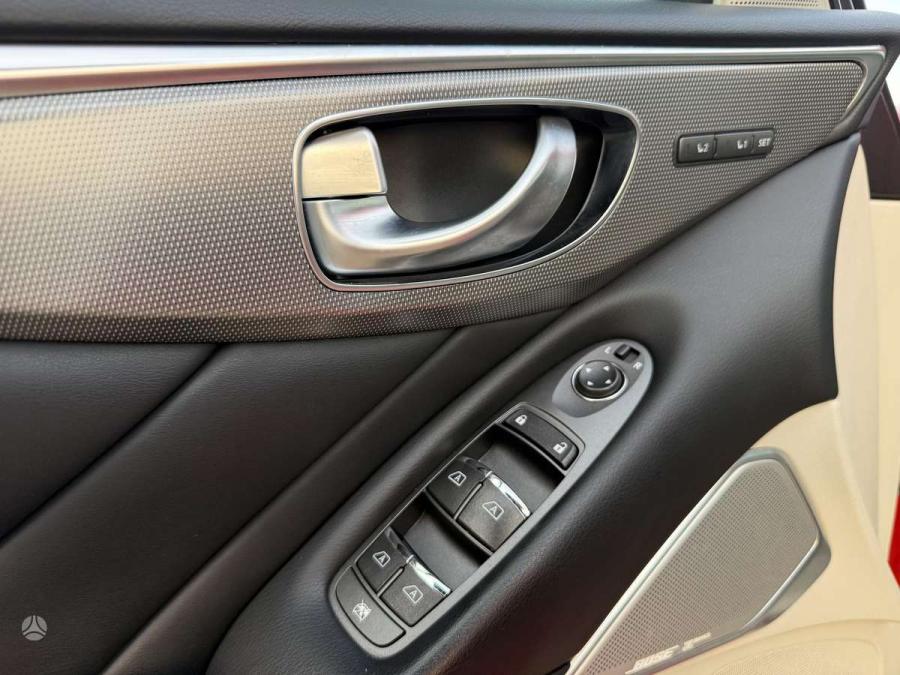Sarkans Infiniti Q50 2017 Viļņa, ar dzinēja tilpumu 3.00 L un nobraukumu 129 tūkst. km par 10500 €, foto 40 vietnē AUTOMOTO.COM.LV