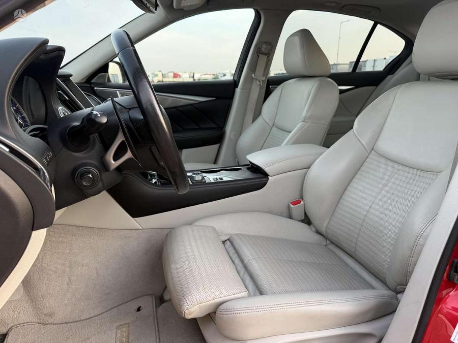 Sarkans Infiniti Q50 2017 Viļņa, ar dzinēja tilpumu 3.00 L un nobraukumu 129 tūkst. km par 10500 €, foto 41 vietnē AUTOMOTO.COM.LV