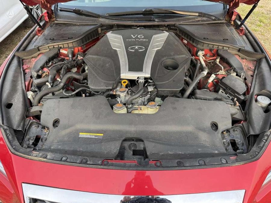 Sarkans Infiniti Q50 2017 Viļņa, ar dzinēja tilpumu 3.00 L un nobraukumu 129 tūkst. km par 10500 €, foto 44 vietnē AUTOMOTO.COM.LV