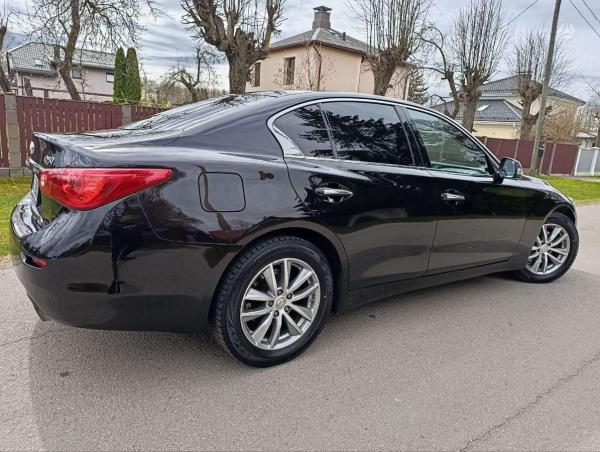 Violets Infiniti Q50 2015 Jūrmala, ar dzinēja tilpumu 2.14 L un nobraukumu 240 tūkst. km par 5999 €, foto 3 vietnē AUTOMOTO.COM.LV