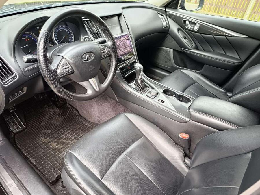Violets Infiniti Q50 2015 Jūrmala, ar dzinēja tilpumu 2.14 L un nobraukumu 240 tūkst. km par 5999 €, foto 23 vietnē AUTOMOTO.COM.LV