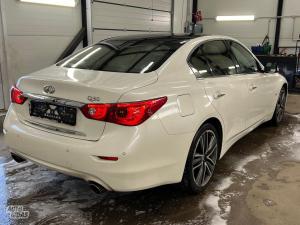 Balts Infiniti Q50 2015 Aukštieji Rusokai, ar dzinēja tilpumu 2.20 L un nobraukumu 230 tūkst. km par 6400 €, foto 9 vietnē AUTOMOTO.COM.LV