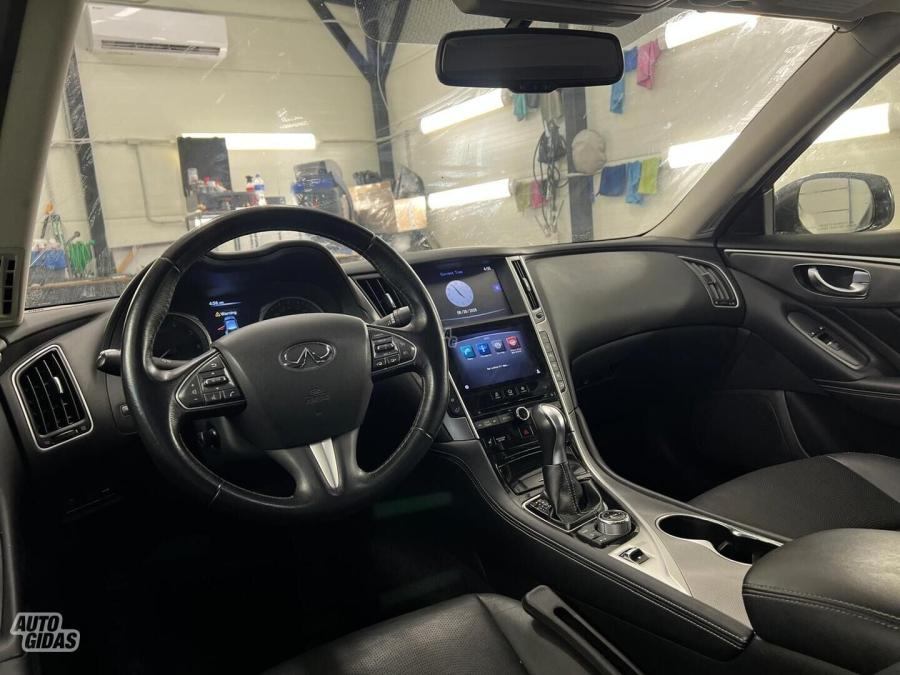 Balts Infiniti Q50 2015 Aukštieji Rusokai, ar dzinēja tilpumu 2.20 L un nobraukumu 230 tūkst. km par 6400 €, foto 13 vietnē AUTOMOTO.COM.LV