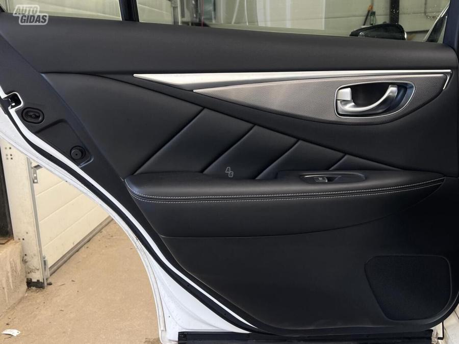Balts Infiniti Q50 2015 Aukštieji Rusokai, ar dzinēja tilpumu 2.20 L un nobraukumu 230 tūkst. km par 6400 €, foto 25 vietnē AUTOMOTO.COM.LV