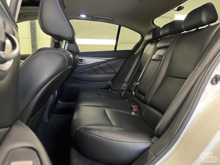 Balts Infiniti Q50 2015 Aukštieji Rusokai, ar dzinēja tilpumu 2.20 L un nobraukumu 230 tūkst. km par 6400 €, foto 26 vietnē AUTOMOTO.COM.LV