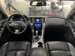 Balts Infiniti Q50 2015 Aukštieji Rusokai, ar dzinēja tilpumu 2.20 L un nobraukumu 230 tūkst. km par 6400 €, foto 27 vietnē AUTOMOTO.COM.LV