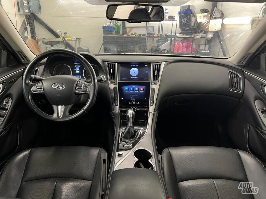 Balts Infiniti Q50 2015 Aukštieji Rusokai, ar dzinēja tilpumu 2.20 L un nobraukumu 230 tūkst. km par 6400 €, foto 27 vietnē AUTOMOTO.COM.LV