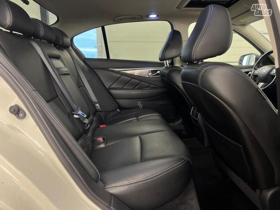 Balts Infiniti Q50 2015 Aukštieji Rusokai, ar dzinēja tilpumu 2.20 L un nobraukumu 230 tūkst. km par 6400 €, foto 29 vietnē AUTOMOTO.COM.LV