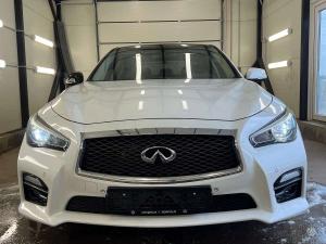 Balts Infiniti Q50 2015 Viļņa, ar dzinēja tilpumu 2.14 L un nobraukumu 230 tūkst. km par 6400 €, foto 3 vietnē AUTOMOTO.COM.LV
