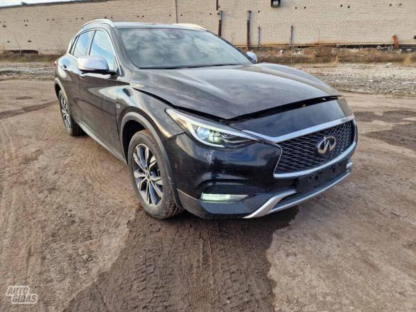 Black Infiniti QX30 2017 in Panevezys, with an engine capacity of 2.10 L and mileage of 124 thousand km for 5999 €, photo 2 on AUTOMOTO.COM.LV