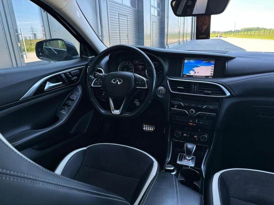 Melns Infiniti QX30 2017 Klaipėda, ar dzinēja tilpumu 2.00 L un nobraukumu 113 tūkst. km par 13400 €, foto 11 vietnē AUTOMOTO.COM.LV