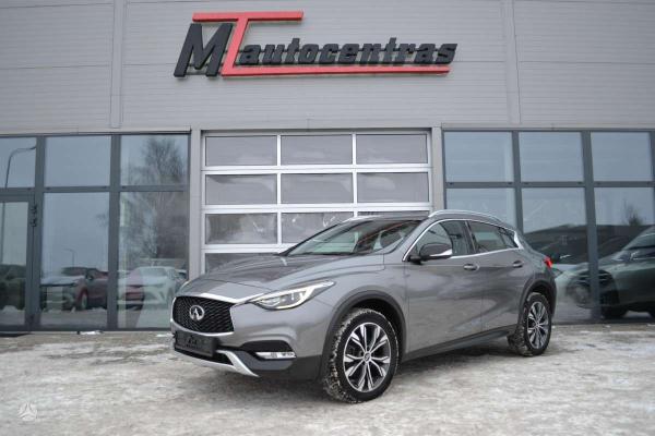 Grey Infiniti QX30 2016 in Vilnius, with an engine capacity of 2.14 L and mileage of 138 thousand km for 14500 €, photo 1 on AUTOMOTO.COM.LV