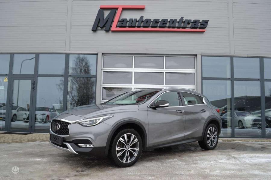 Pelēks Infiniti QX30 2016 Viļņa, ar dzinēja tilpumu 2.14 L un nobraukumu 138 tūkst. km par 14000 €, foto 1 vietnē AUTOMOTO.COM.LV