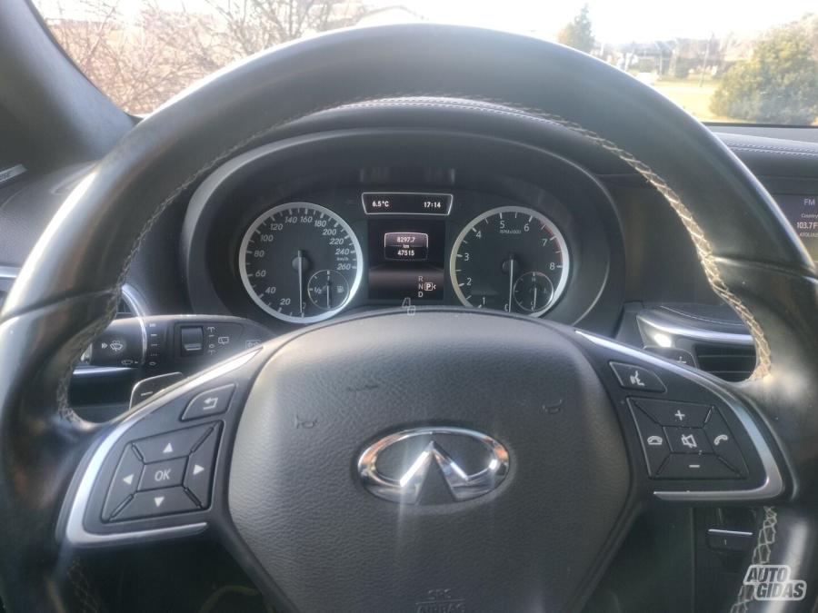 Infiniti QX30 2017 in Klaipeda, with an engine capacity of 2.00 L and mileage of 48 thousand km for 13300 €, photo 16 on AUTOMOTO.COM.LV