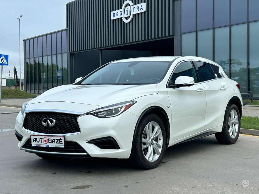 Balts Infiniti QX30 2019 Šauļi, ar dzinēja tilpumu 2.00 L un nobraukumu 56 tūkst. km par 12490 €, foto 1 vietnē AUTOMOTO.COM.LV