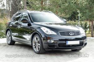 Black Infiniti QX50 2015 in Parnu, with an engine capacity of 3.00 L and mileage of 159 thousand km for 11800 €, photo 5 on AUTOMOTO.COM.LV