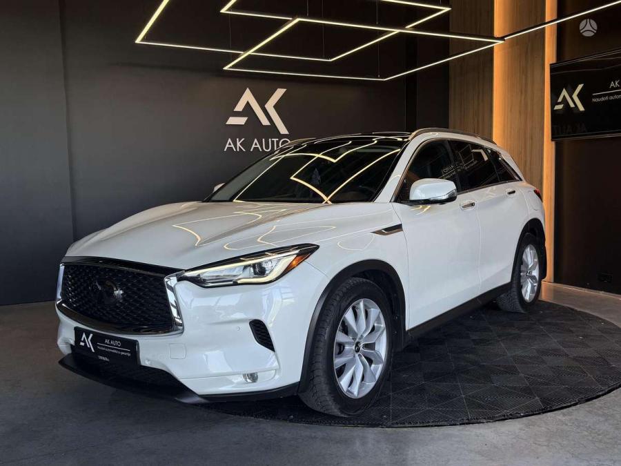 Белый Инфинити QX50 2019 в Каунас, объемом двигателя 2.00 л и пробегом 74 тыс. км за 19990 €, фото 7 на AUTOMOTO.COM.LV