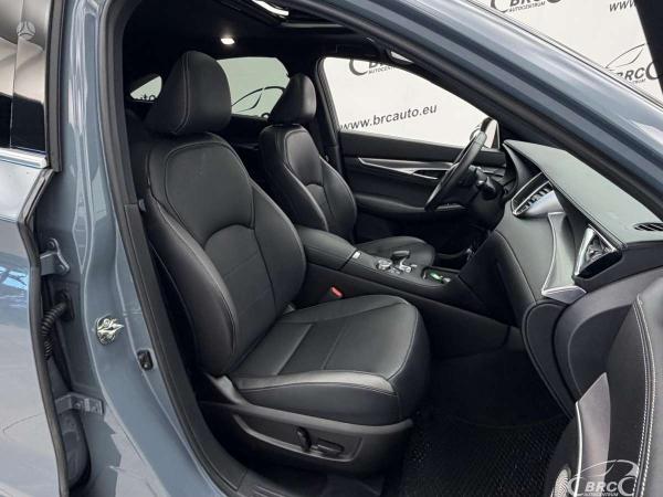 Zils Infiniti QX55 2023 Viļņa, ar dzinēja tilpumu 2.00 L un nobraukumu 24 tūkst. km par 29900 €, foto 9 vietnē AUTOMOTO.COM.LV