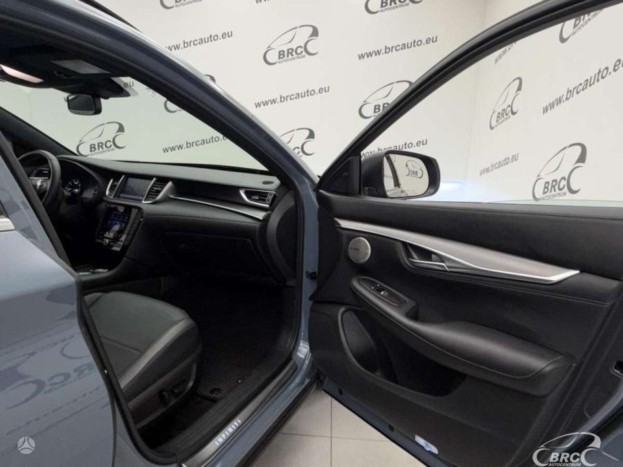 Синий Инфинити QX55 2023 в Вильнюс, объемом двигателя 2.00 л и пробегом 24 тыс. км за 29900 €, фото 10 на AUTOMOTO.COM.LV